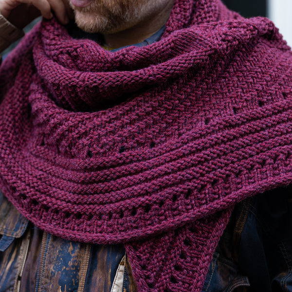 Cargo Collage Shawl - Westknits