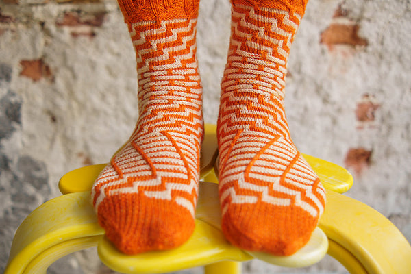 Contrast Blast Socks - Westknits