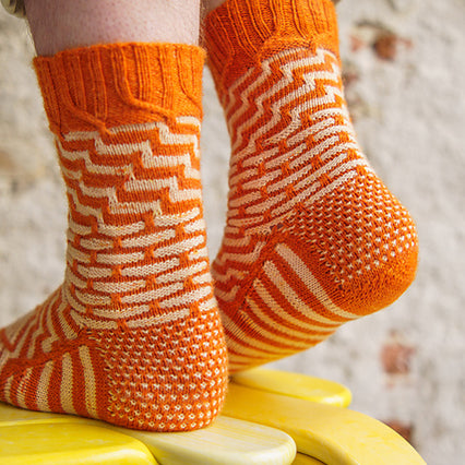 Contrast Blast Socks - Westknits