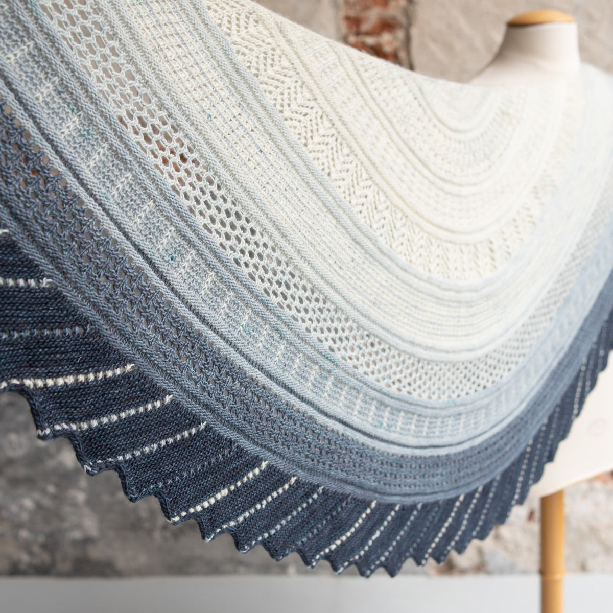Glittering Snowscape Shawl - Westknits