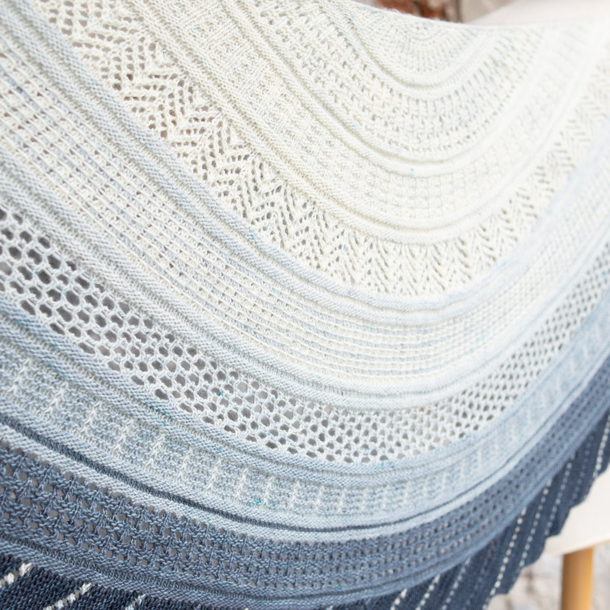 Glittering Snowscape Shawl - Westknits