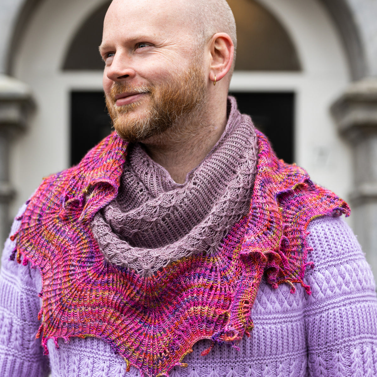 Rib Vault Shawl - Westknits