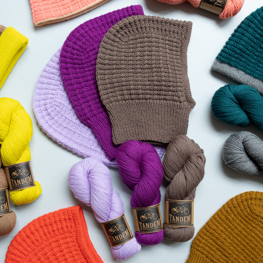 Woolly Waffle Balaclava - Westknits