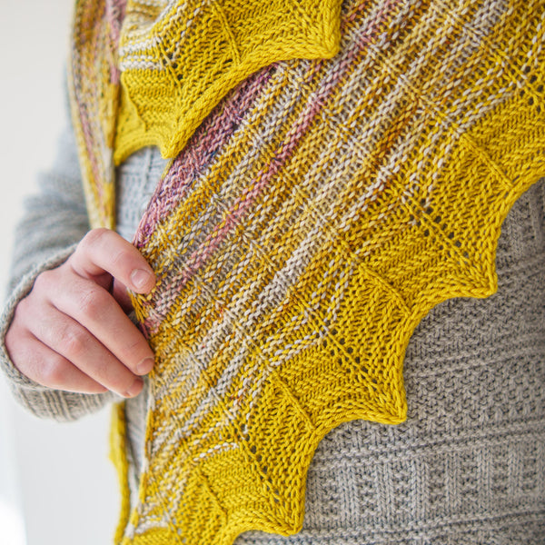 Woolly Waffle Shawl - Westknits