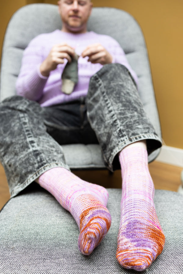 Woolly Waffle Socks - Westknits