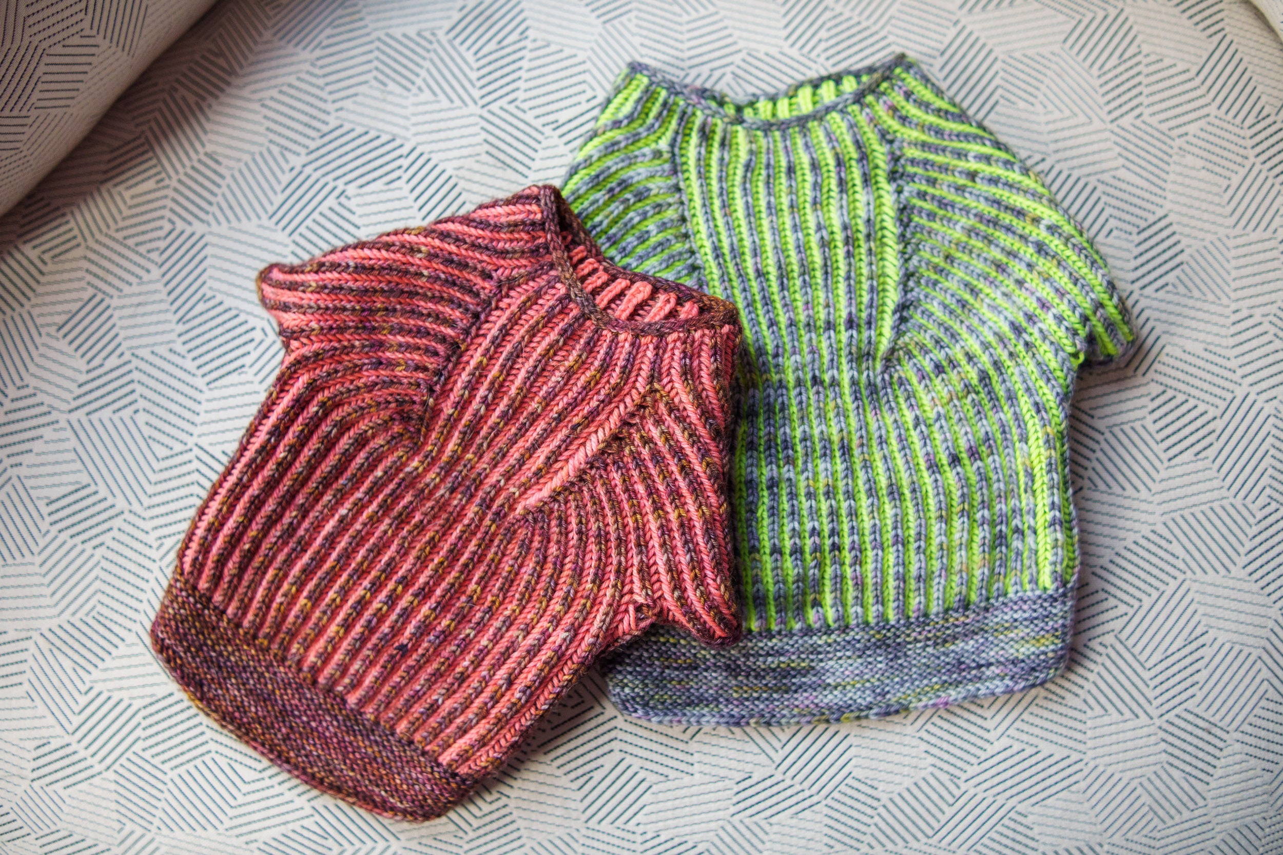 Brioche Pup Sweater - Westknits