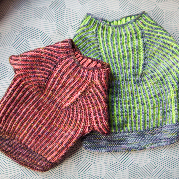 Brioche Pup Sweater - Westknits