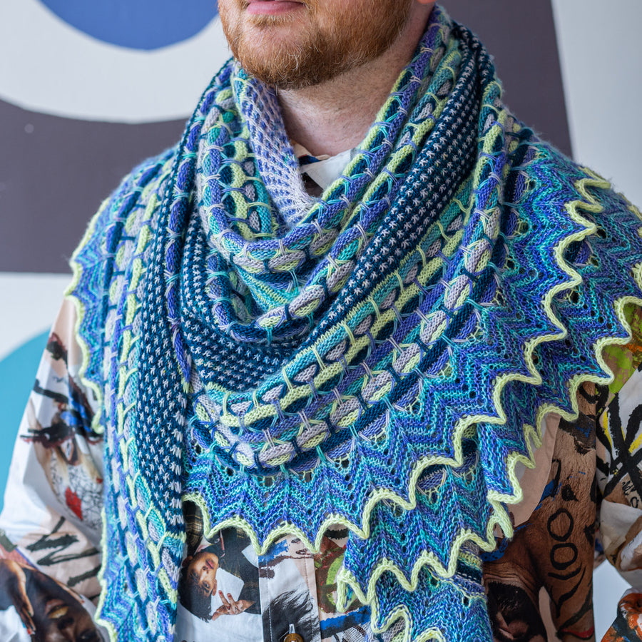 Aurora Cabin Shawl - Westknits